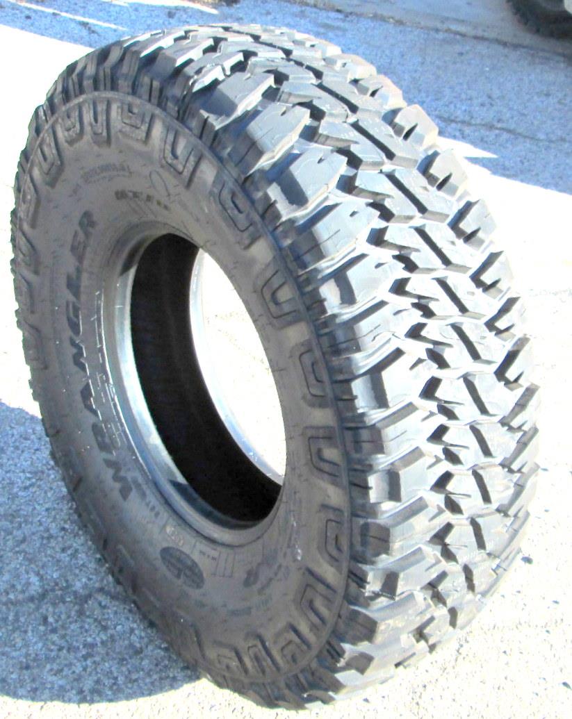 Goodyear Wrangler MT/R 37x12.50R16.5LT Radial Tire 100% Tread HMMWV